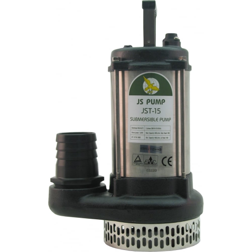 JS Pump JST 15 Submersible Water Drainage Pump 415v 500 Lpm 18 Hm