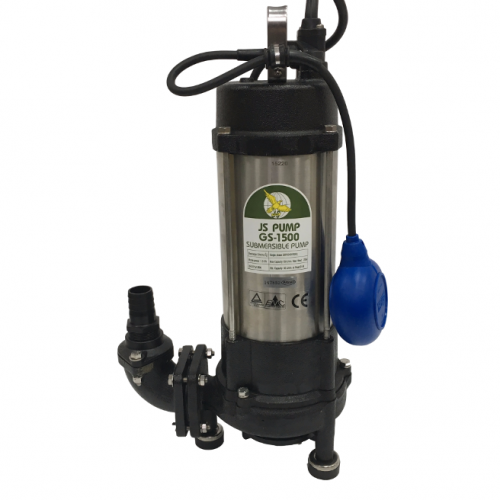 GS 1500 Pump JS Pump Submersible Sewage Grinder Pump Automatic 230v
